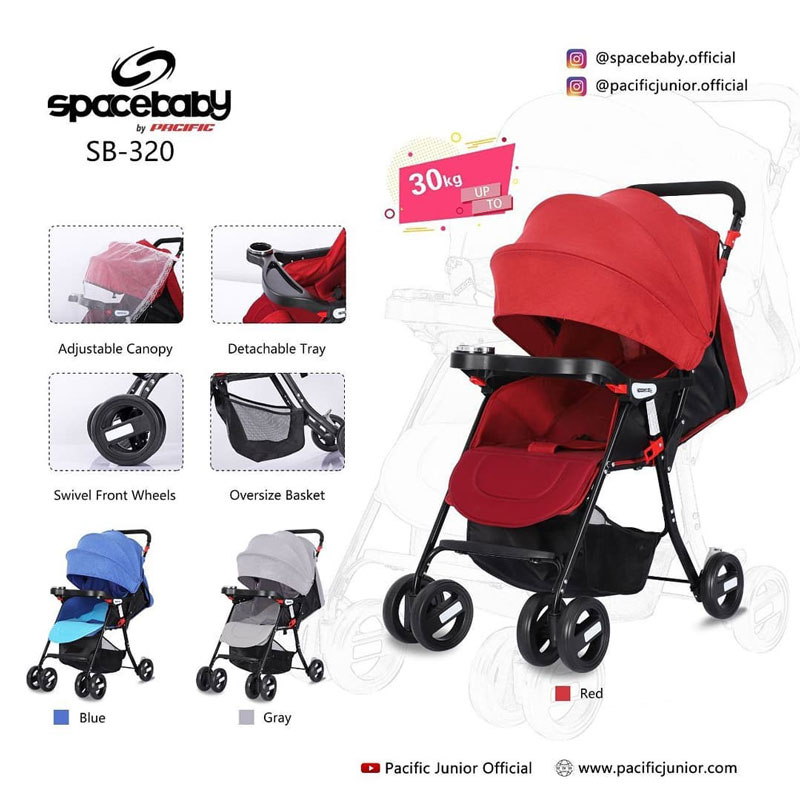 BABY STROLLER SPACEBABY SB-320 - Pacific Junior