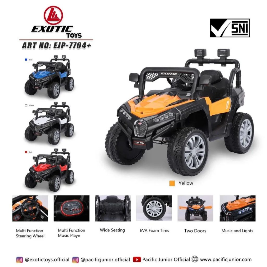 RC JEEP EXOTIC EJP-7704+ - Pacific Junior