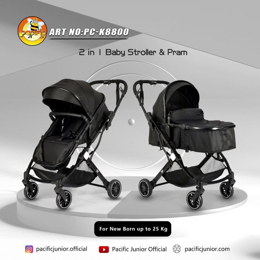 BABY STROLLER PACIFIC JR PC-K8800 - Pacific Junior