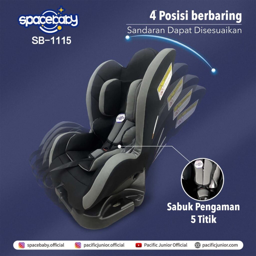 CAR SEAT SPACEBABY SB-1115 - Pacific Junior